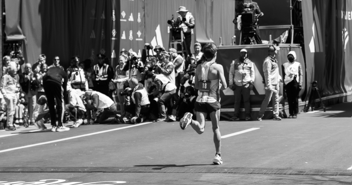 Conner Mantz — Boston Marathon / Maurten